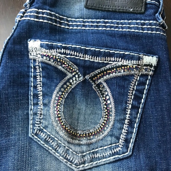Big Star | Jeans | Big Star Jenae Bling Pocket Straight Jeans | Poshmark